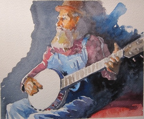 Banjo Player